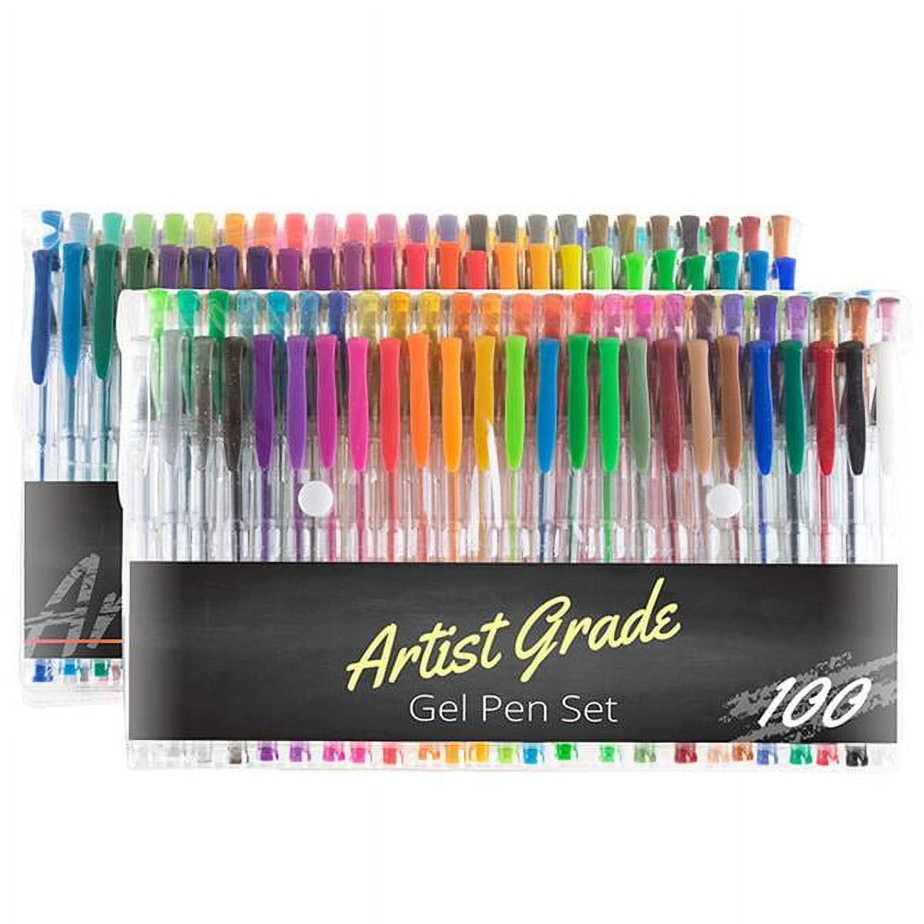 Color Gel Pen Set - 100 Count - Walmart.com