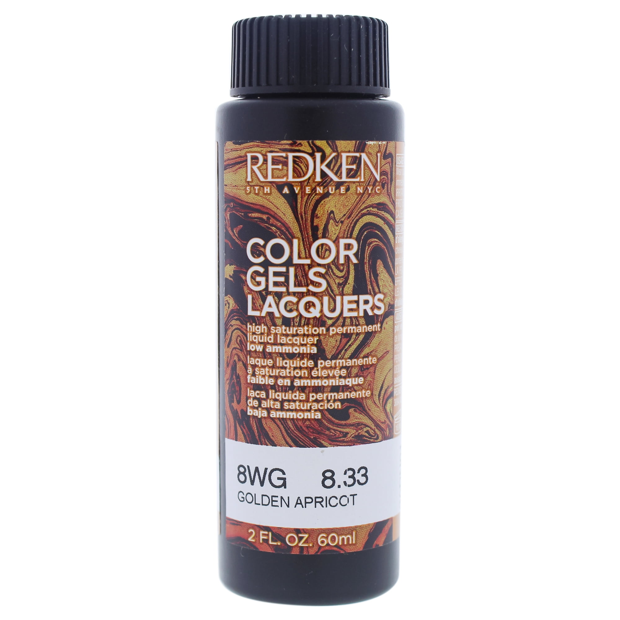 Dynamic Color Gels Lacquers Long-Lasting Haircolor - 8WG Golden Apricot ...