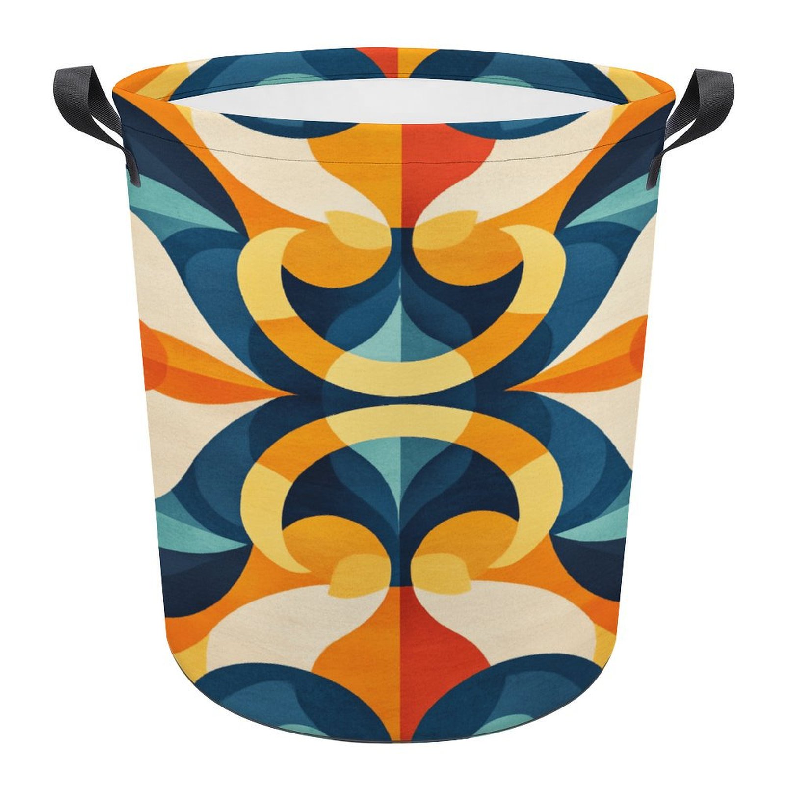 Color Geometry (22) Print Foldable Laundry Basket for Clothes Storage ...