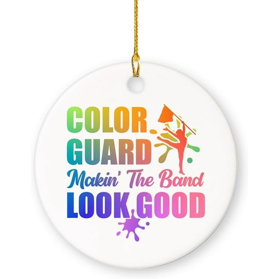 Color Guard Christmas Ornament – Making The Band Look Good Flag Design ...