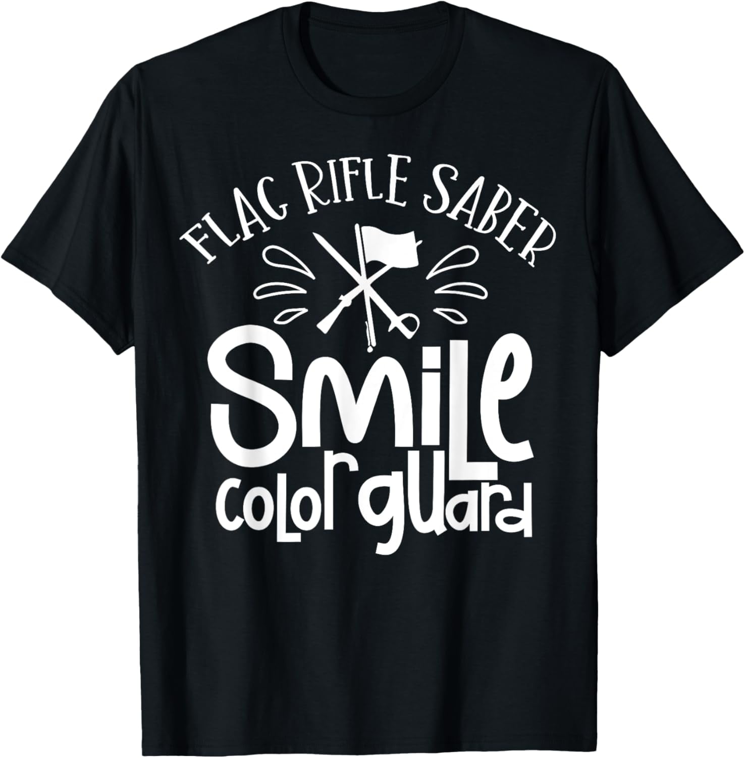 Color Guard - Color Guards - Military Marching Flag Spinning T-Shirt ...