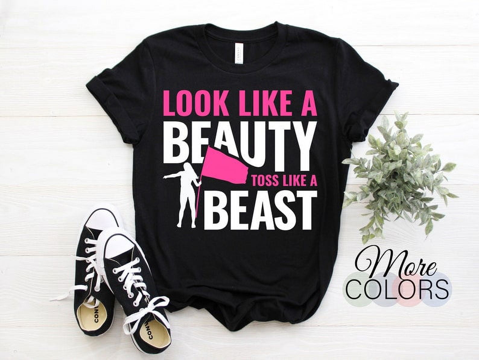 Color Guard Girl Look Like A Beauty T-Shirt, Performer Girls Coach ...