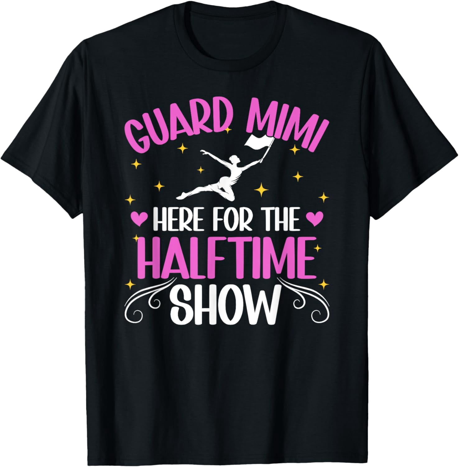 Color Guard Mimi Halftime Show Guard Mimi Grandma T-Shirt - Walmart.com