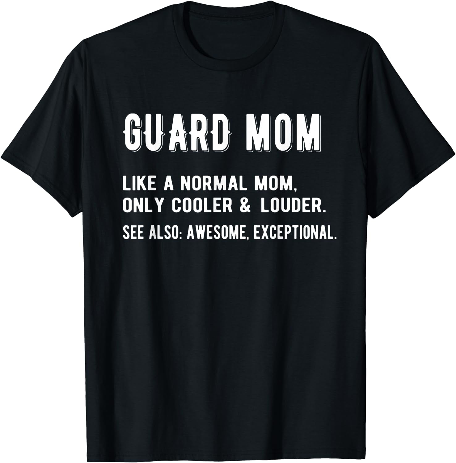 Color Guard Mom Definition Funny Color Guard Mama T-Shirt - Walmart.com