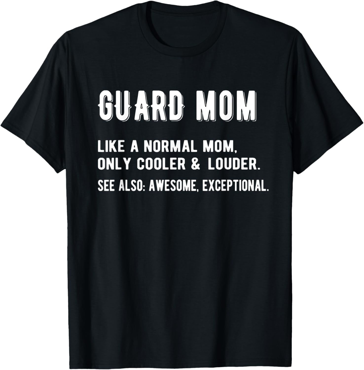 Color Guard Mom Definition Funny Color Guard Mama T-Shirt - Walmart.com