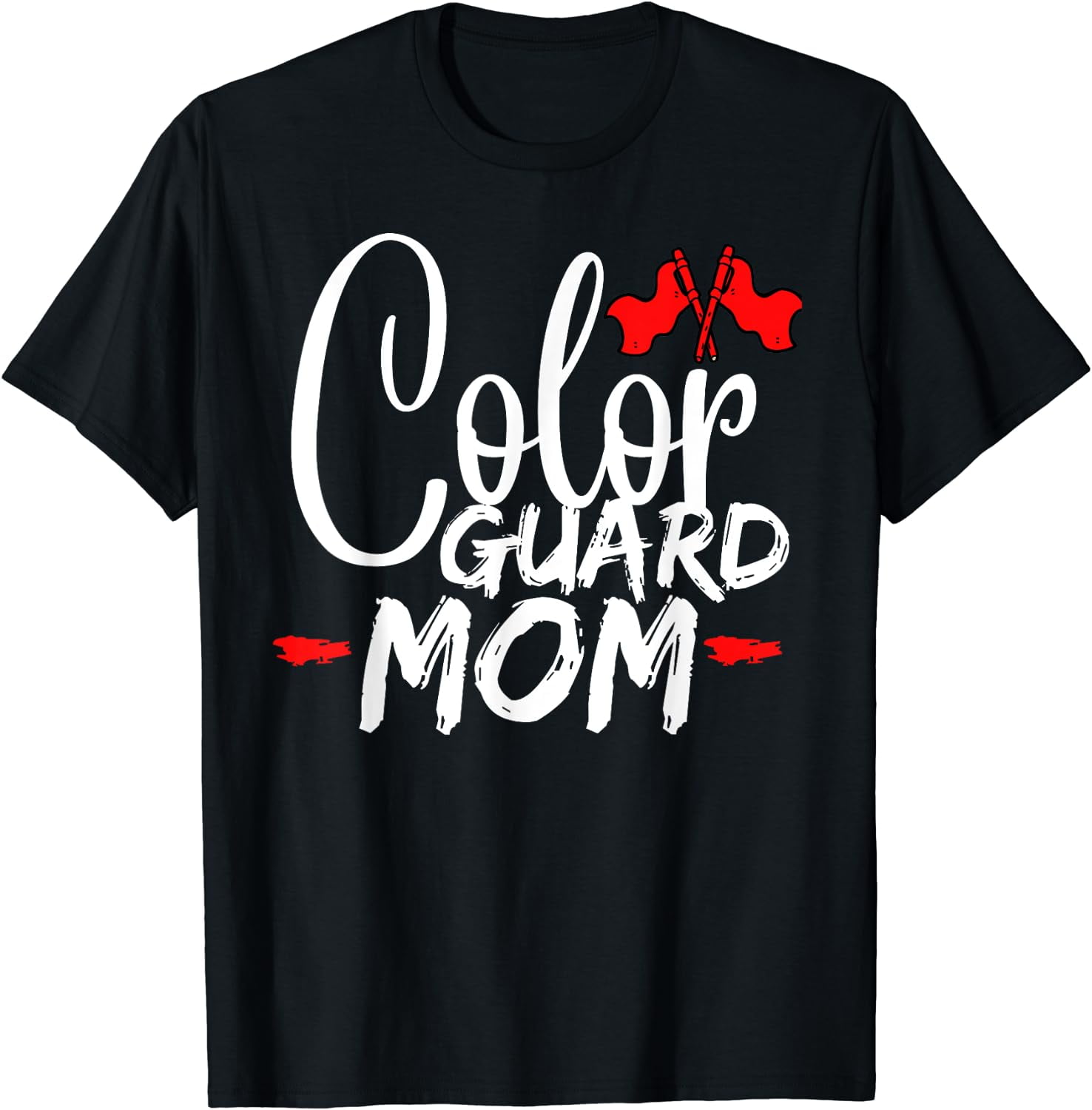 Color Guard Mom Funny High School Color Guard Flag T-Shirt - Walmart.com