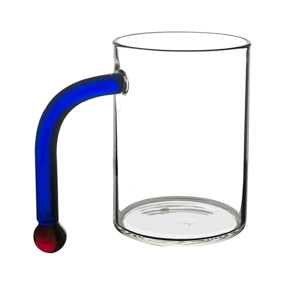 Color Handle Mug High Borosilicate Heat-resistant Glass Cup High Value ...