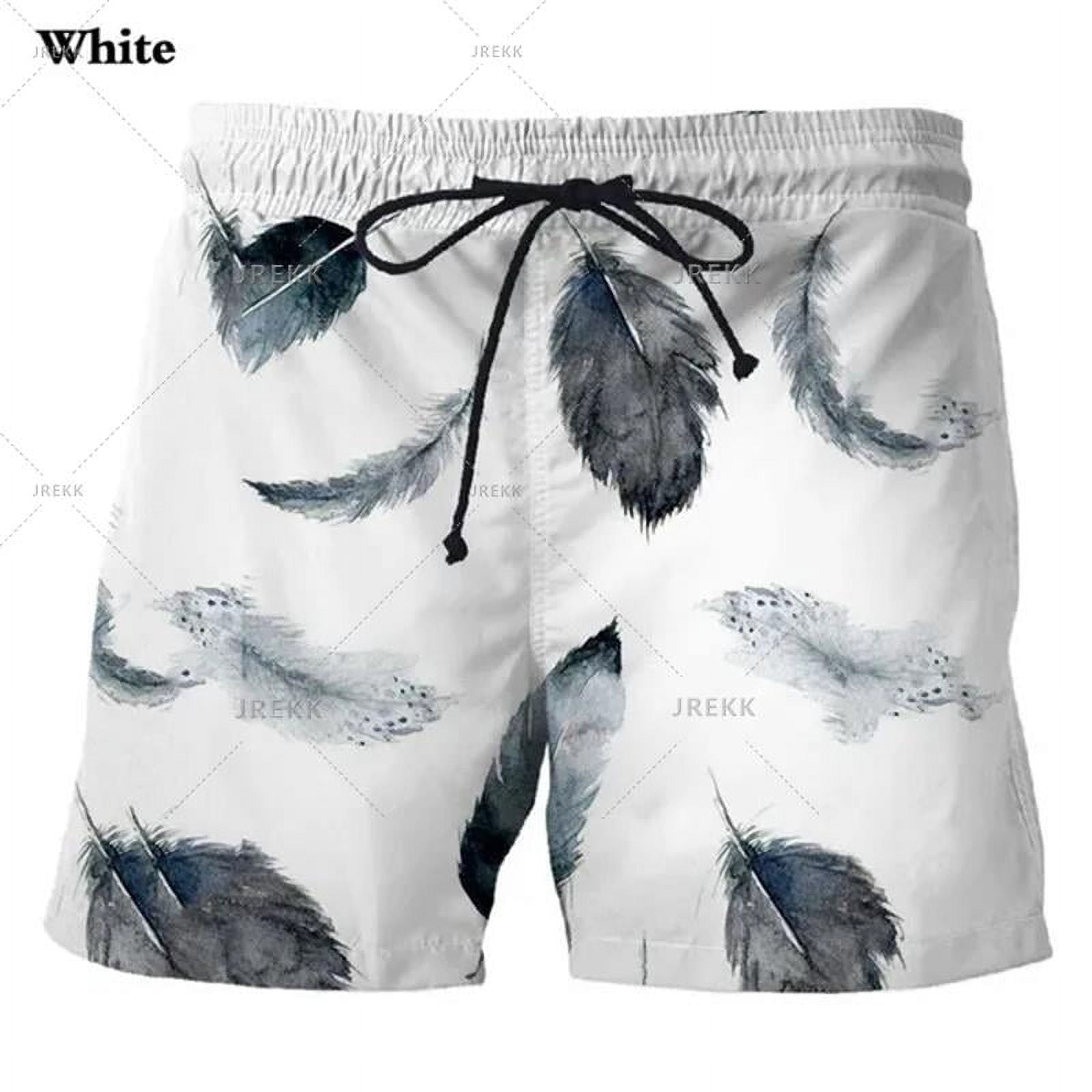 Color Heart-shaped Shorts Pants Men 3D Printed Swimsuit homme 2025 ...