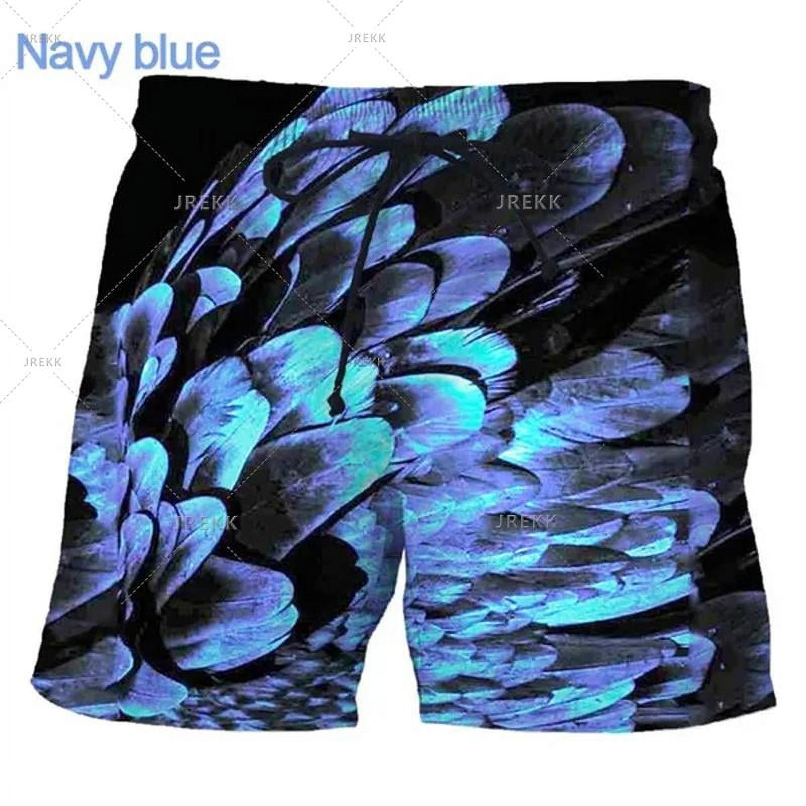 Color Heart-shaped Shorts Pants Men 3D Printed Swimsuit homme 2025 ...