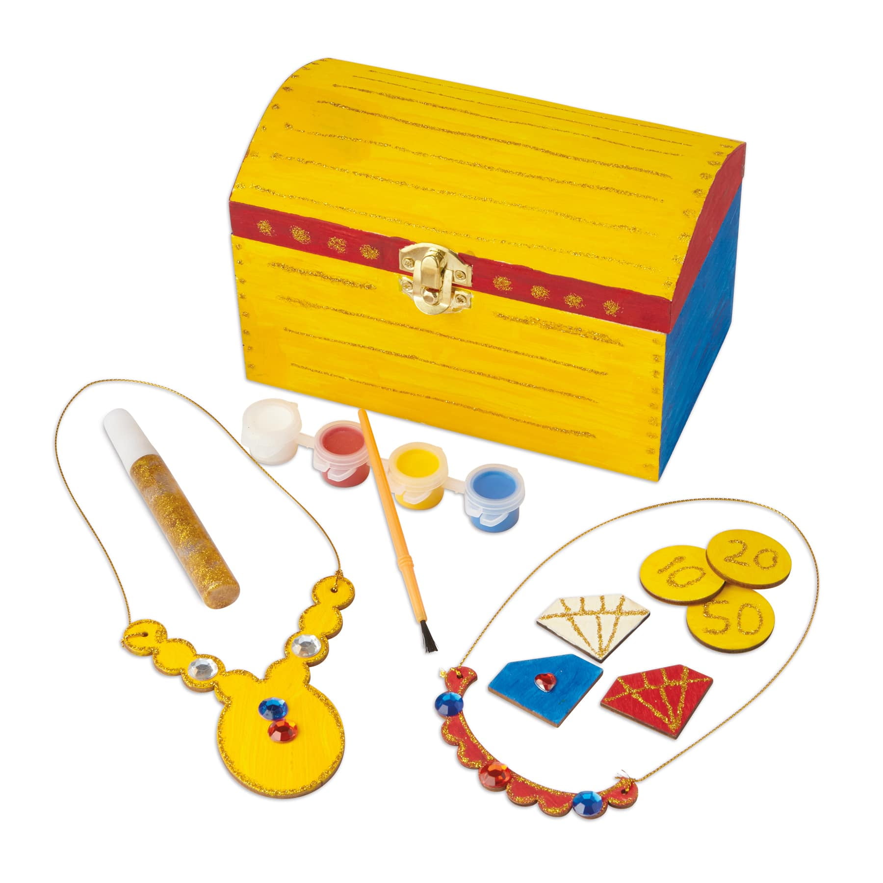 Color-In Wood Chest Kit by Creatology™ - Walmart.com