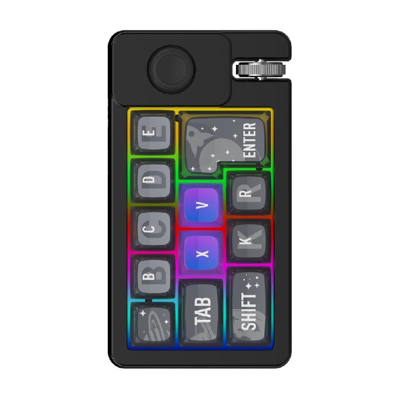 Color Keyboard 3 Mode Connection 2.4GHz Corded Hot Swappable ...