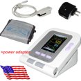Color LCD CONTEC08A Blood Pressure Monitor NIBP Adult Spo2 Monitor ...