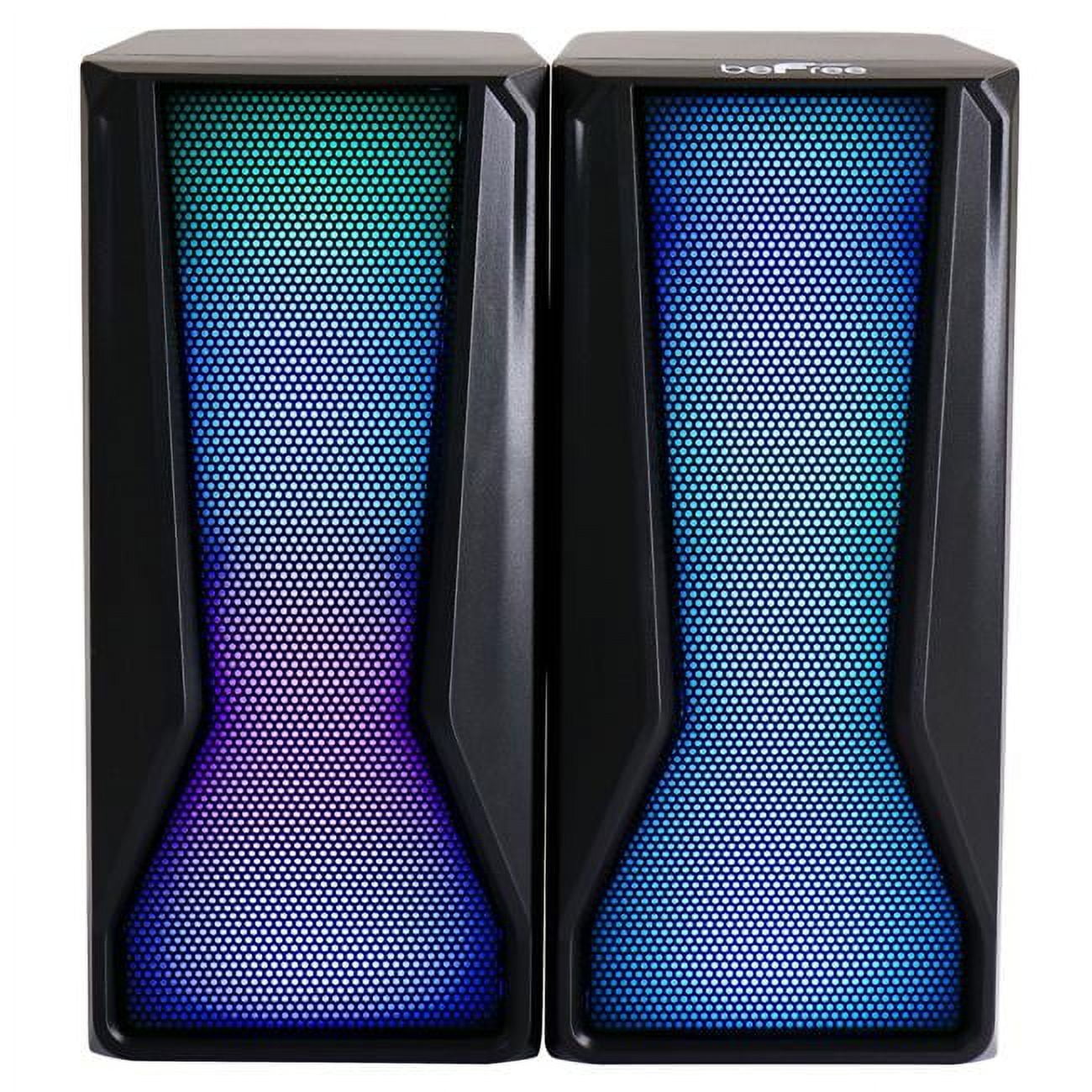 Color LED Dual Gaming Speakers: Electronics - Walmart.com