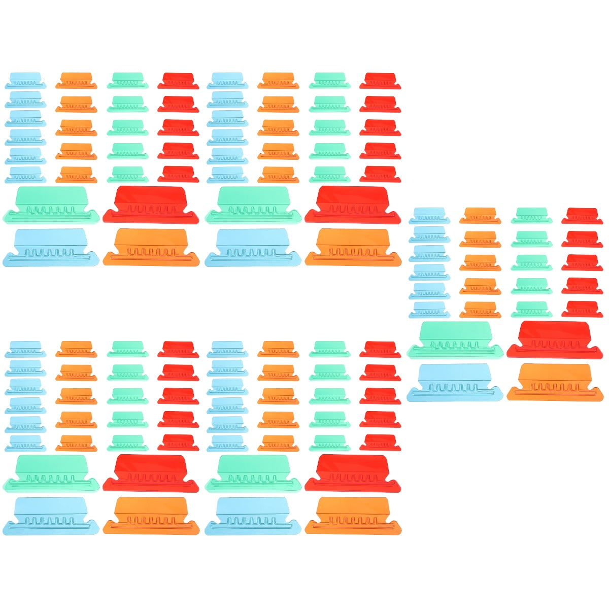 WYN 200 Pcs File Folder Tabs File Identification Folder Tabs Detachable ...