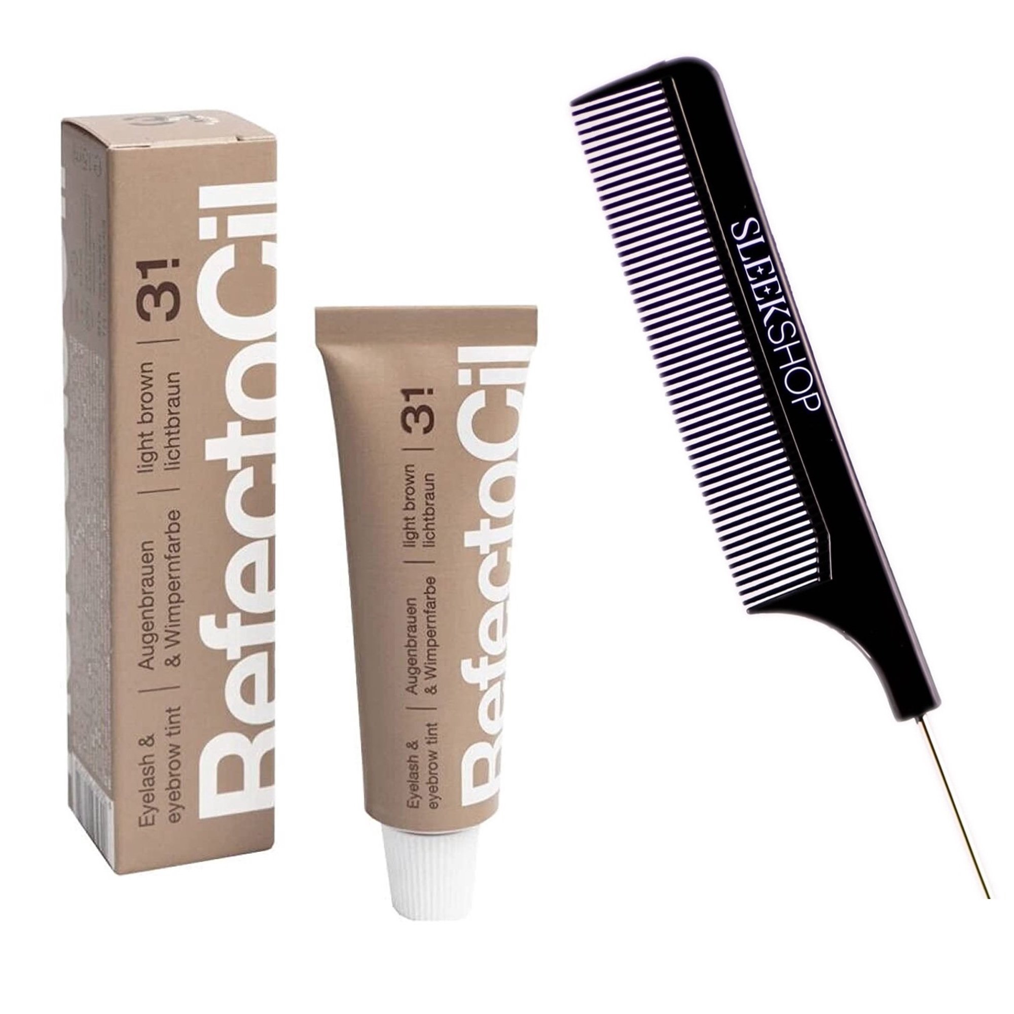 Color : Light Brown / 3.1 , RefectoCil Cream Hair Dye , Hair Beauty ...