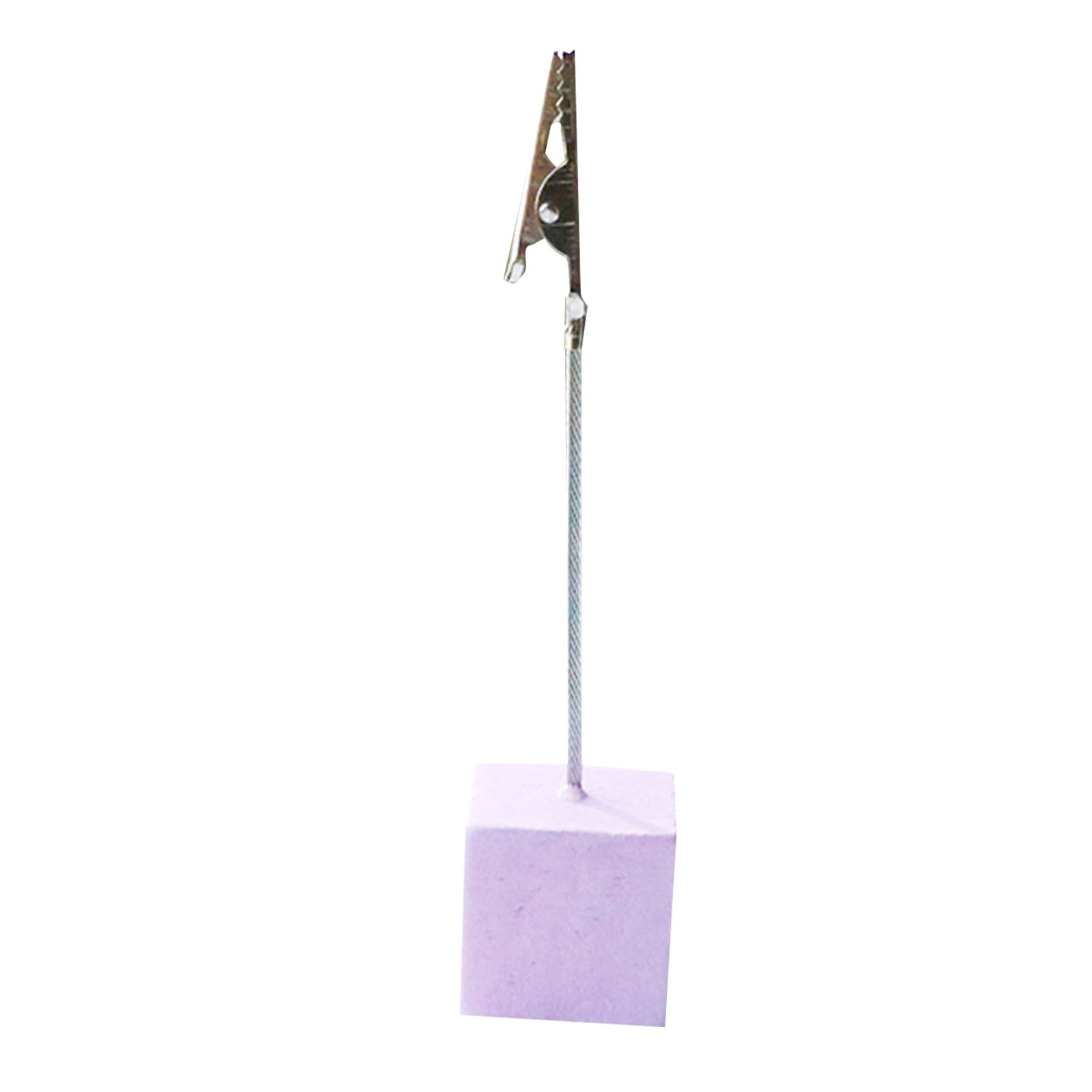 Color Log Square Message Clip - Iron Note Holder, Desktop Display for ...