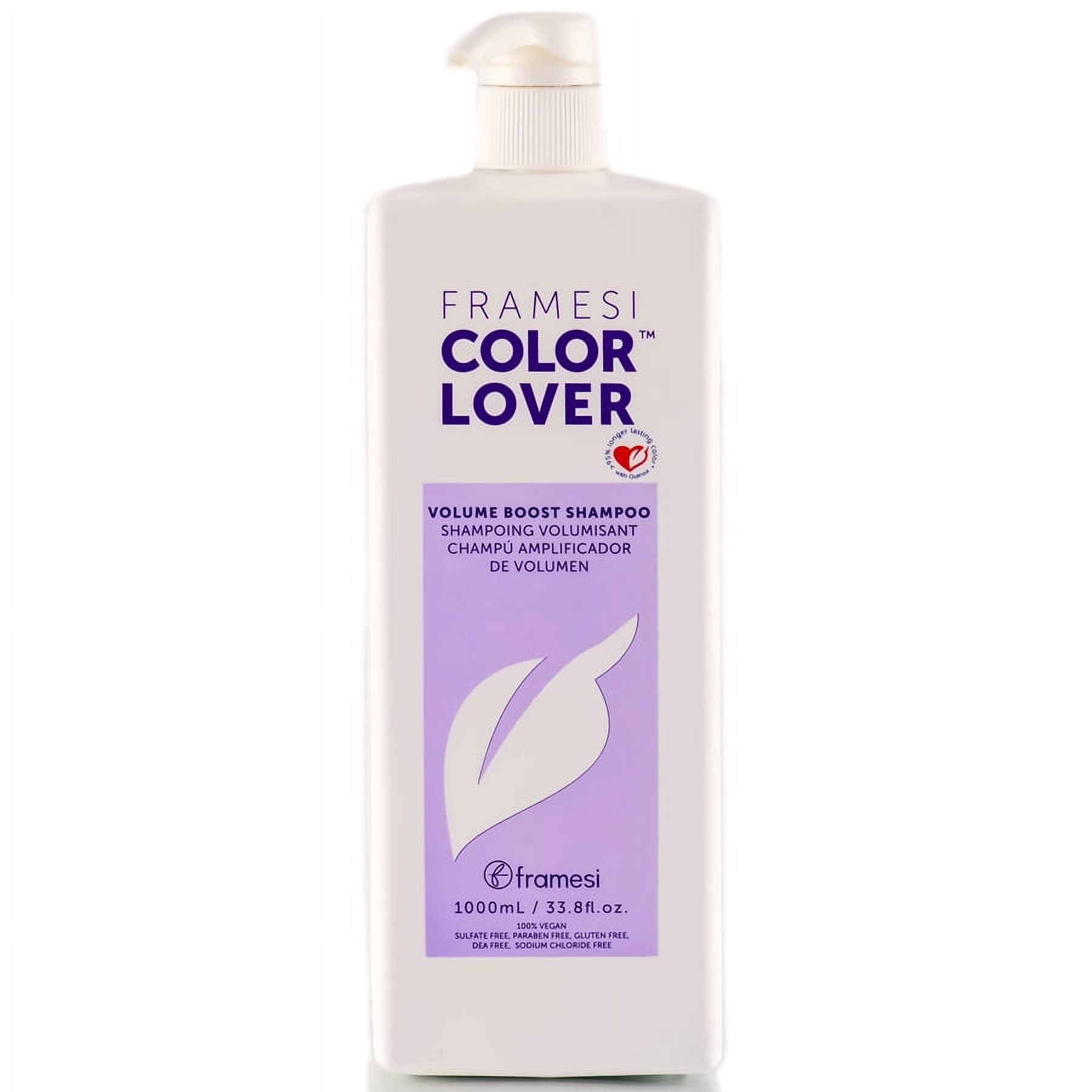 Framesi Color Lover Volume Boost Shampoo for Hair - Unisex, 33.8 oz ...