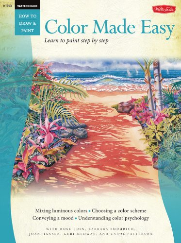 Pre-Owned Color Made Easy : Watercolor: Learn to Paint Step by Step ...