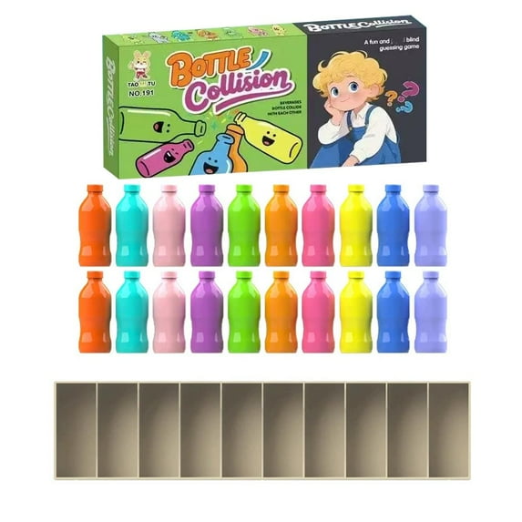 Color Match Game, Fun Family Board Game Wooden Color Matching Games ...