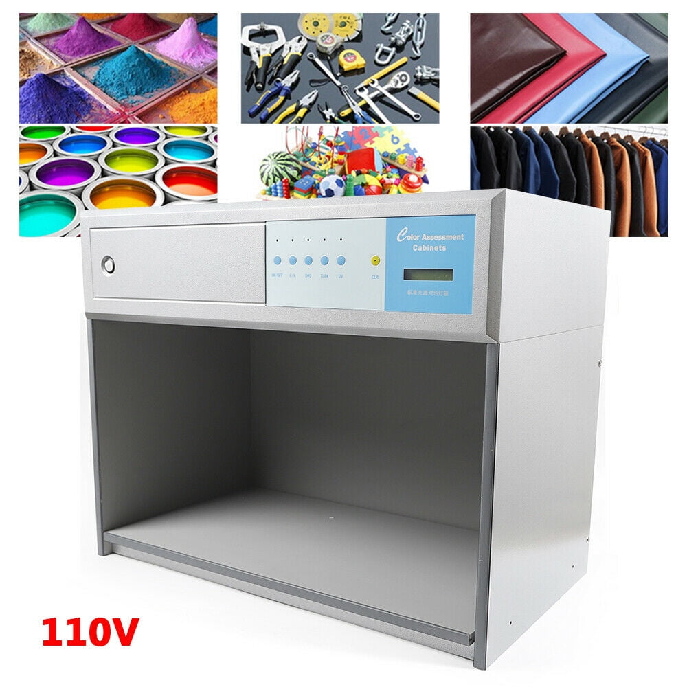 Universal 4 Light Sources Color Matching Cabinet for Color Assessment ...