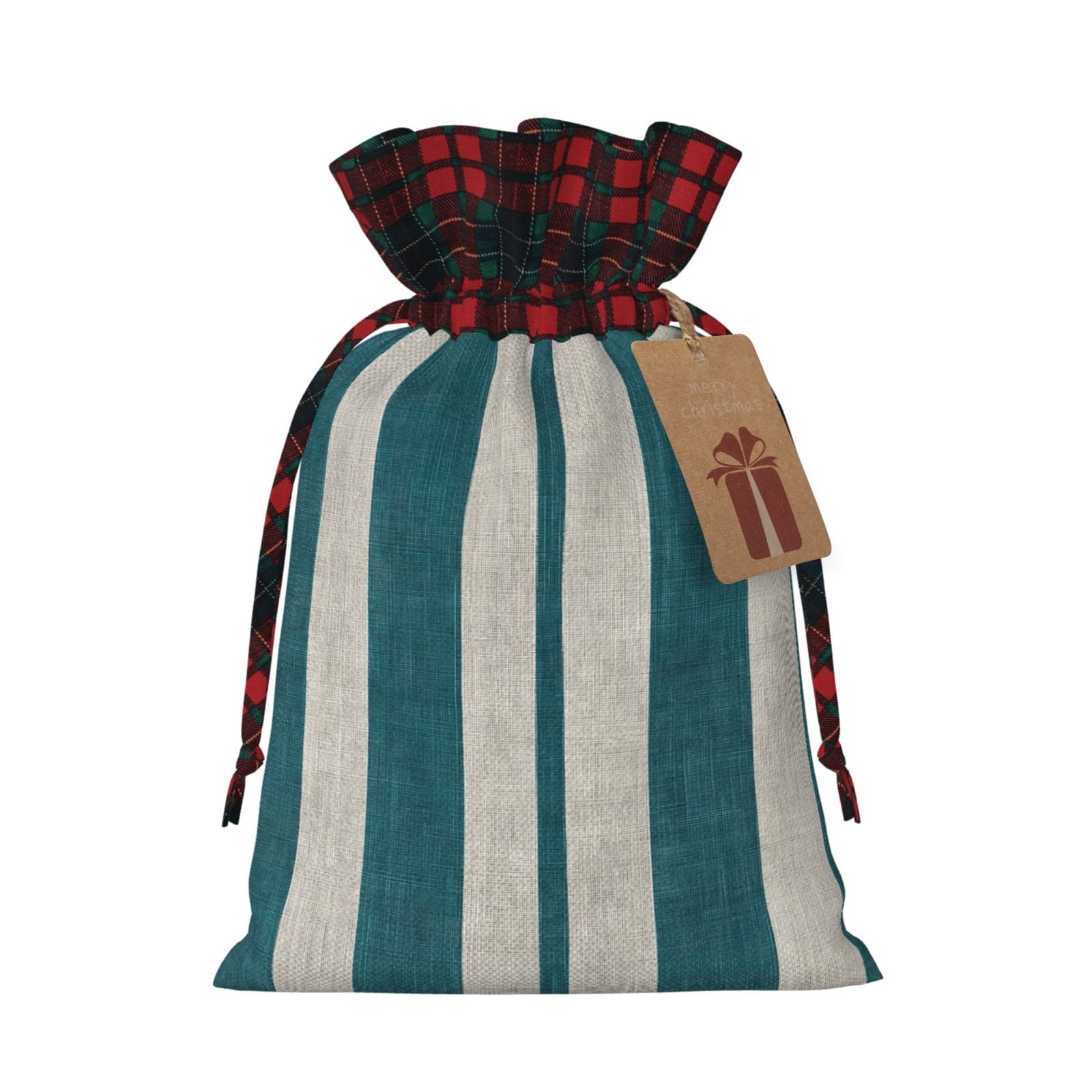 Color Matching Linen Bundle Mouth Gift Bag Can Be Used For Daily Small ...