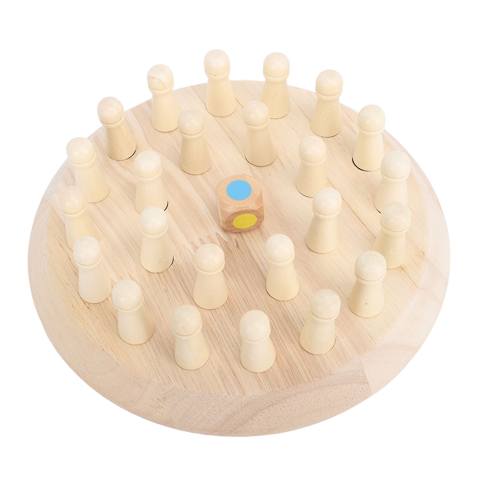 Color Matching Stick Chess Intelligence Development Wooden Memory Chess ...