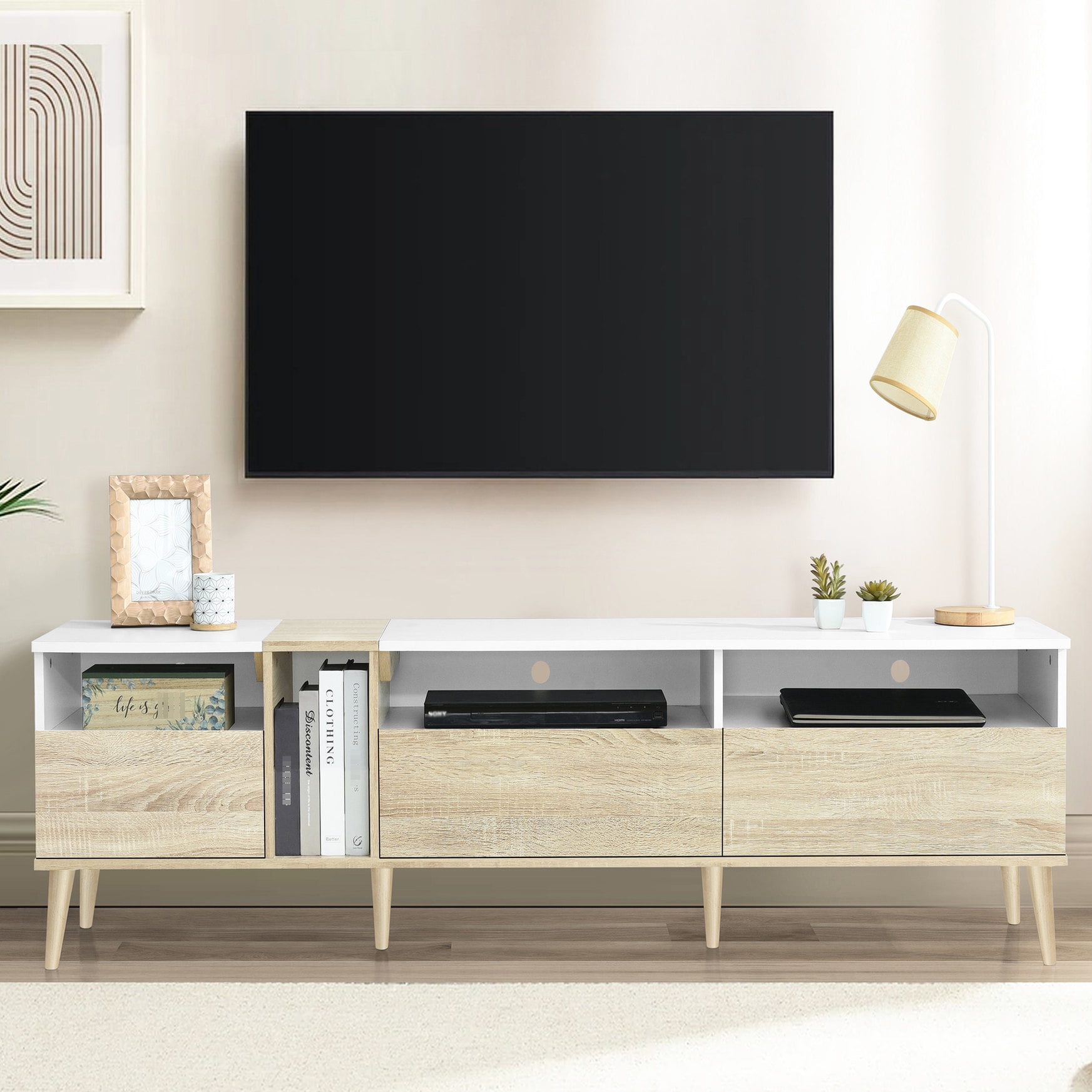 Color - Matching TV Stand / In Primary Living Space / Blends Well with ...