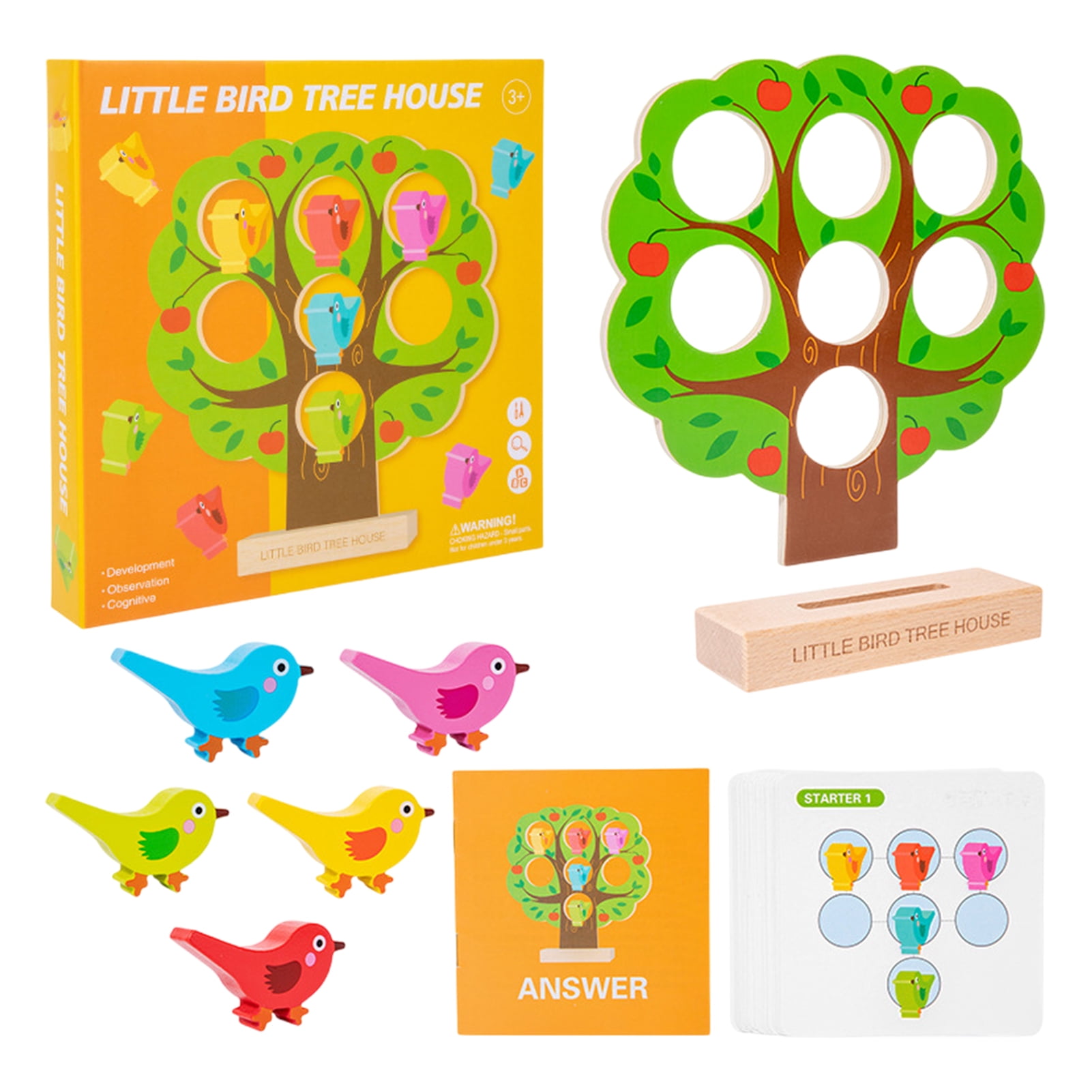 Color Matching Toys,Wooden Preschool Learning Activities Toy,Early ...