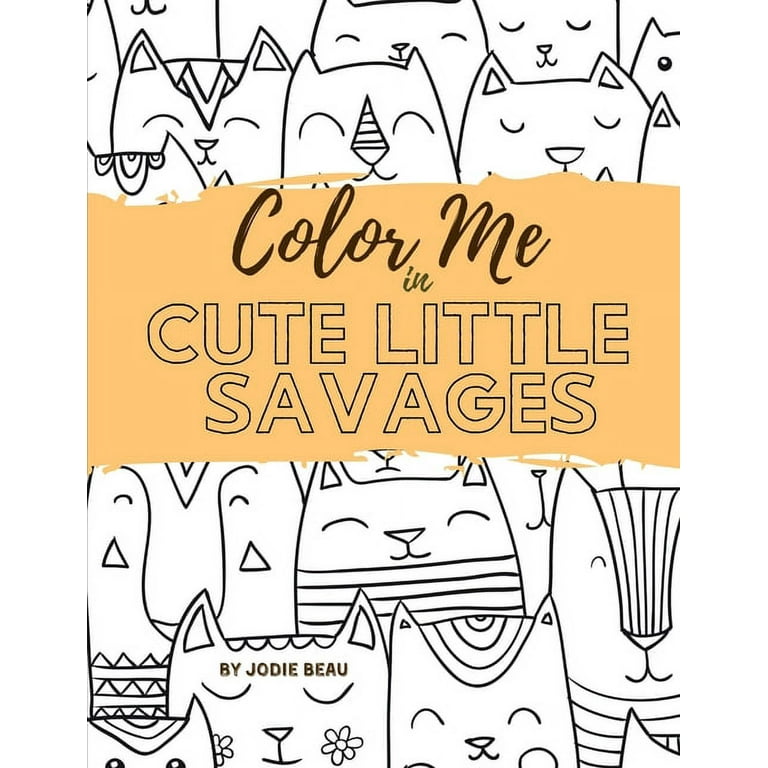 coloring pages people cute