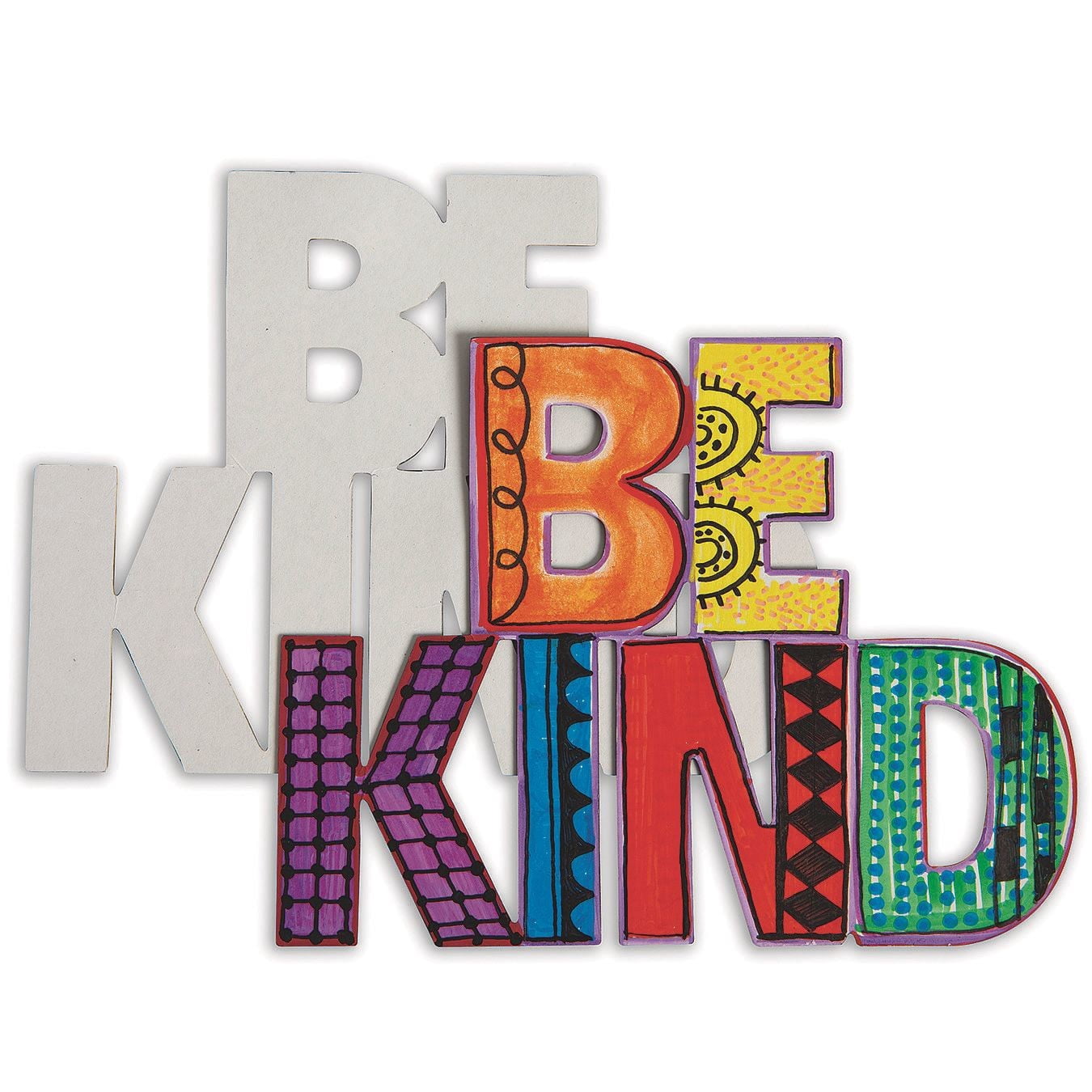Color-Me™ Be Kind Magnets (Pack of 12) - Walmart.com