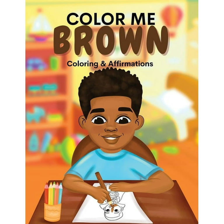 brown coloring book