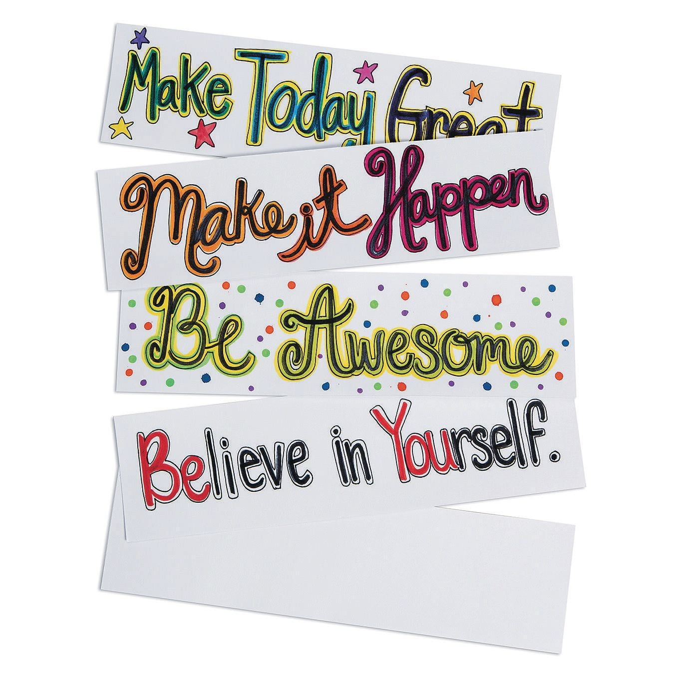 Color-Me™ Bumper Stickers (Pack of 24) - Walmart.com