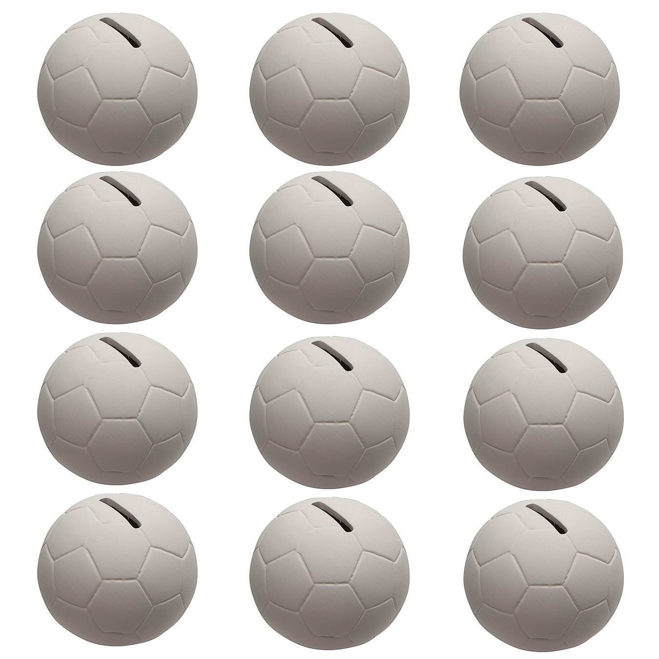 Color-Me Paintable Ceramic Bisque Soccer Ball Banks, Sports Design ...