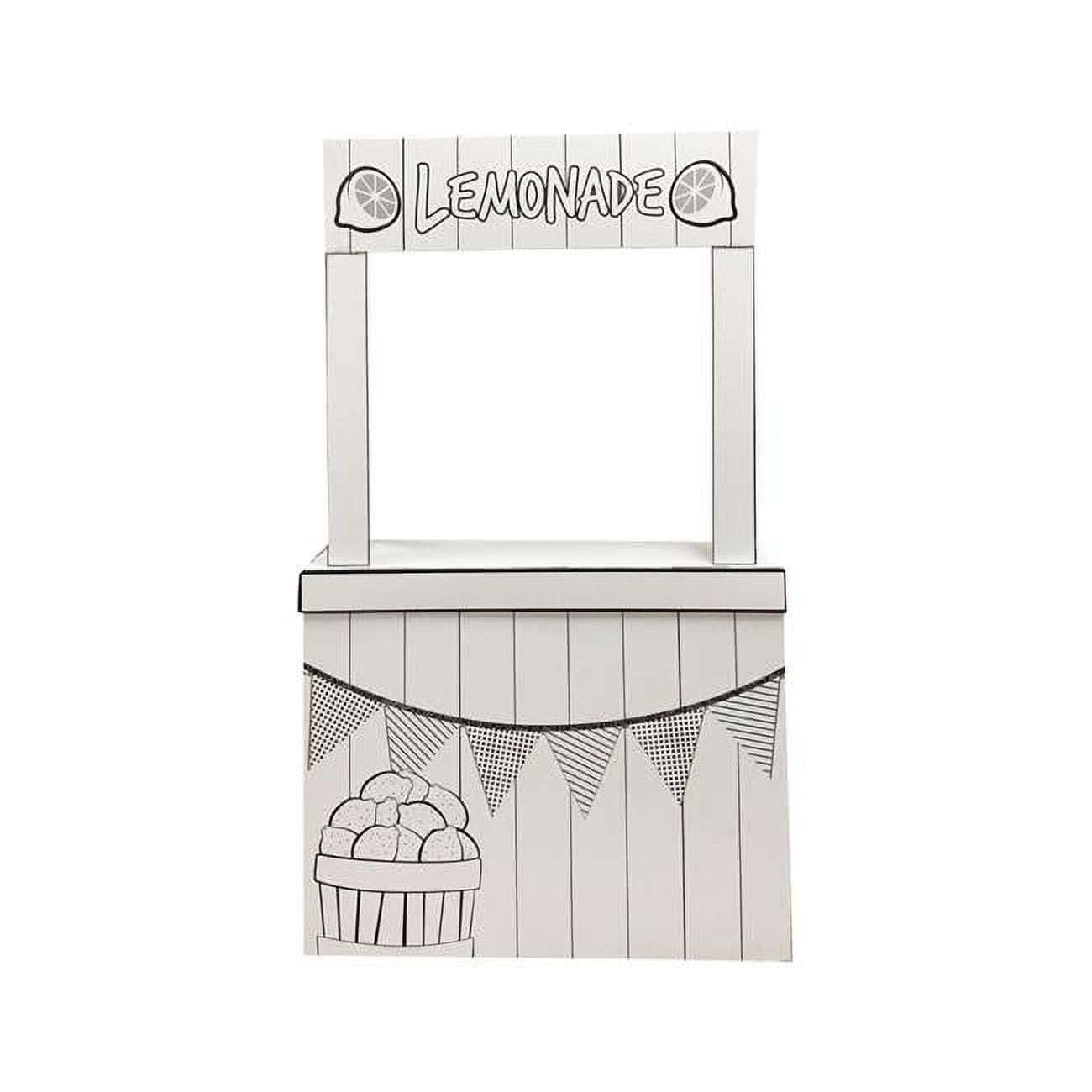 Free Shipping! Color Me Lemonade Stand 3D Cardboard Cutout Stand Up ...