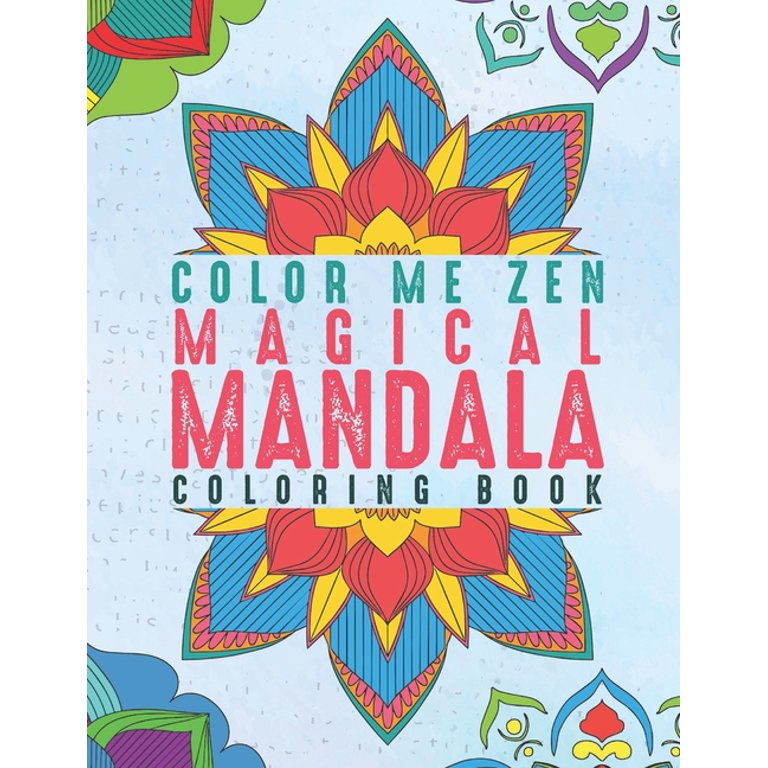 mandala magic coloring pages