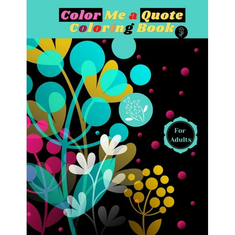 adult inspirational coloring book