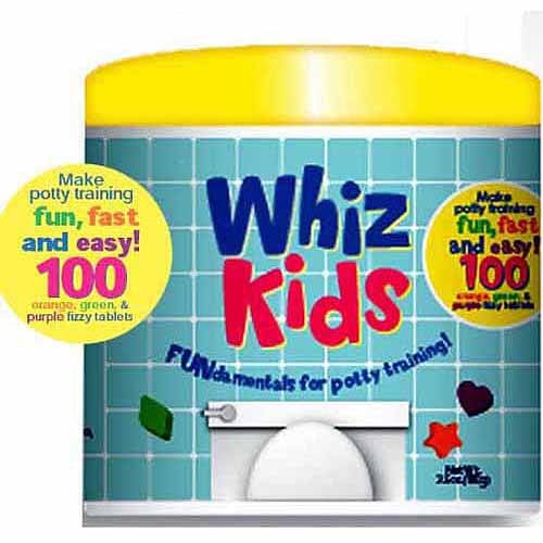 Color My Bath Whiz Kids Potty Training Tablets, 100-Count - Walmart.com