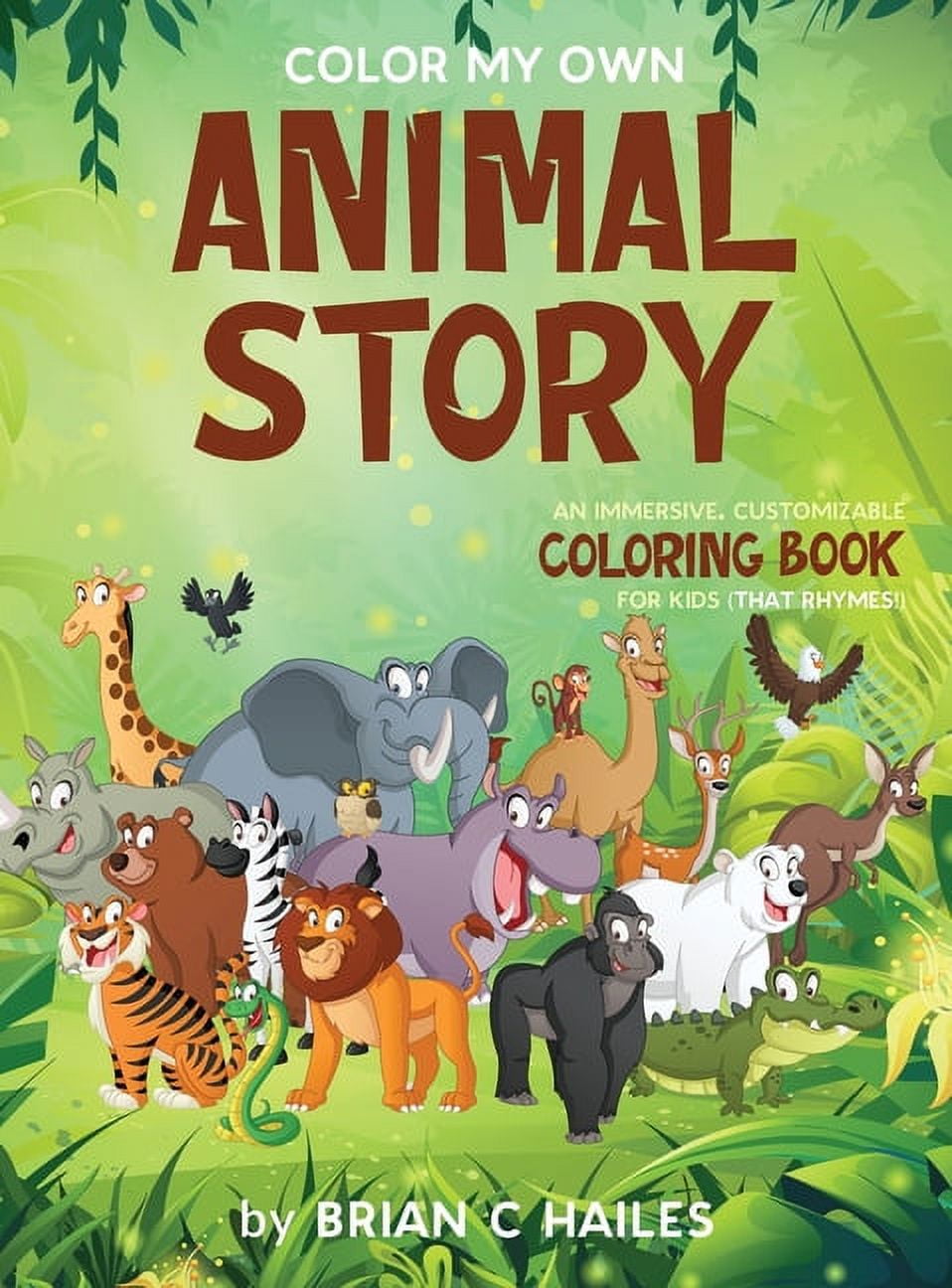 Color My Own Color My Own Animal Story: An Immersive, Customizable ...