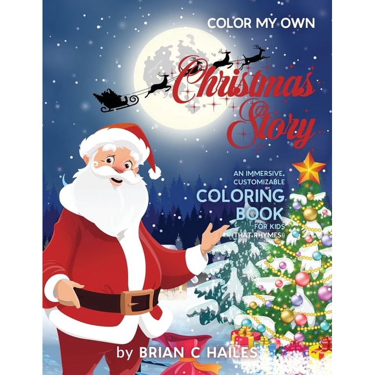 a christmas story coloring book