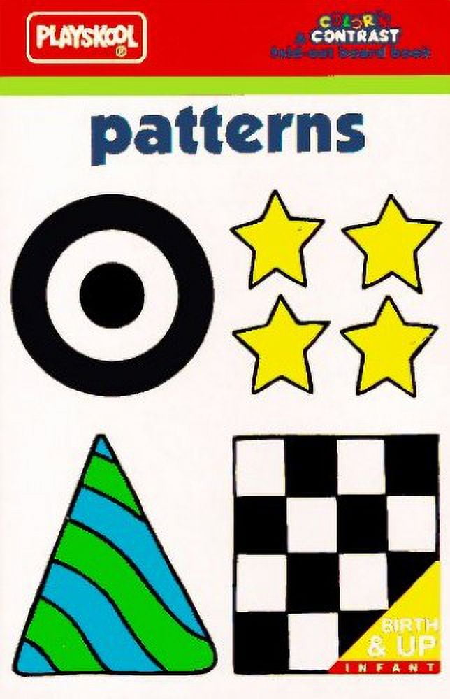 Pre-Owned Color 'N Contrast: Patterns Board Book:Playskool Series ...