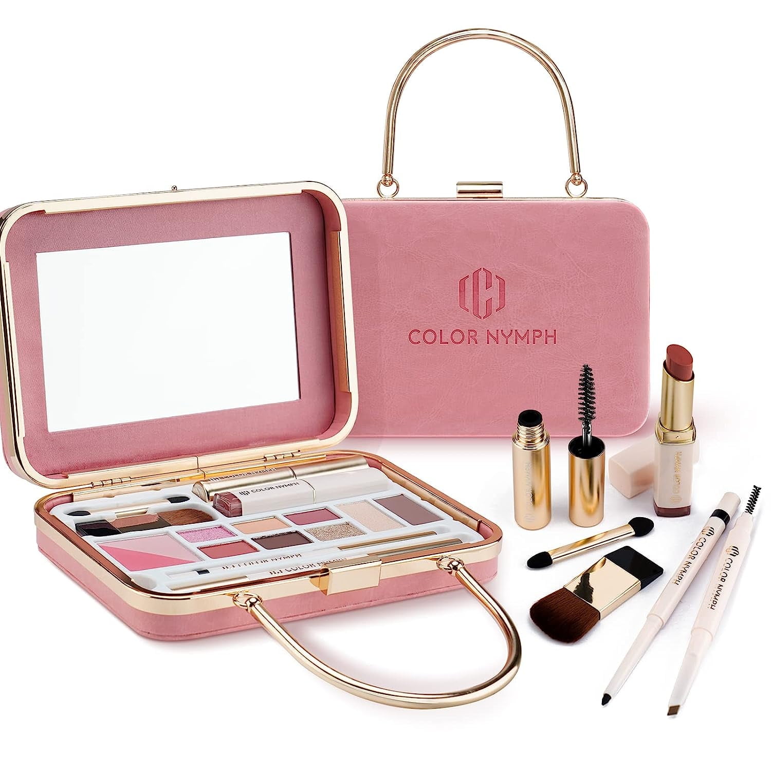 Color Nymph Beginner Makeup Kits For Teens With The Delicate Handbag ...