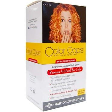 Color Oops Hair Color Remover, Extra Strength, 1 ea - Walmart.com