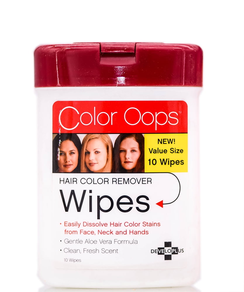 Color Oops Hair Dye Removal Wipes for Skin, 10 Ct - Walmart.com