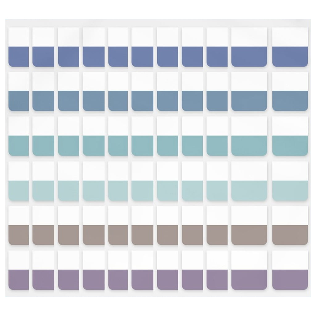 Color Page Index Sticker, Writeable Labels Stick Notes Index Tabs Page ...