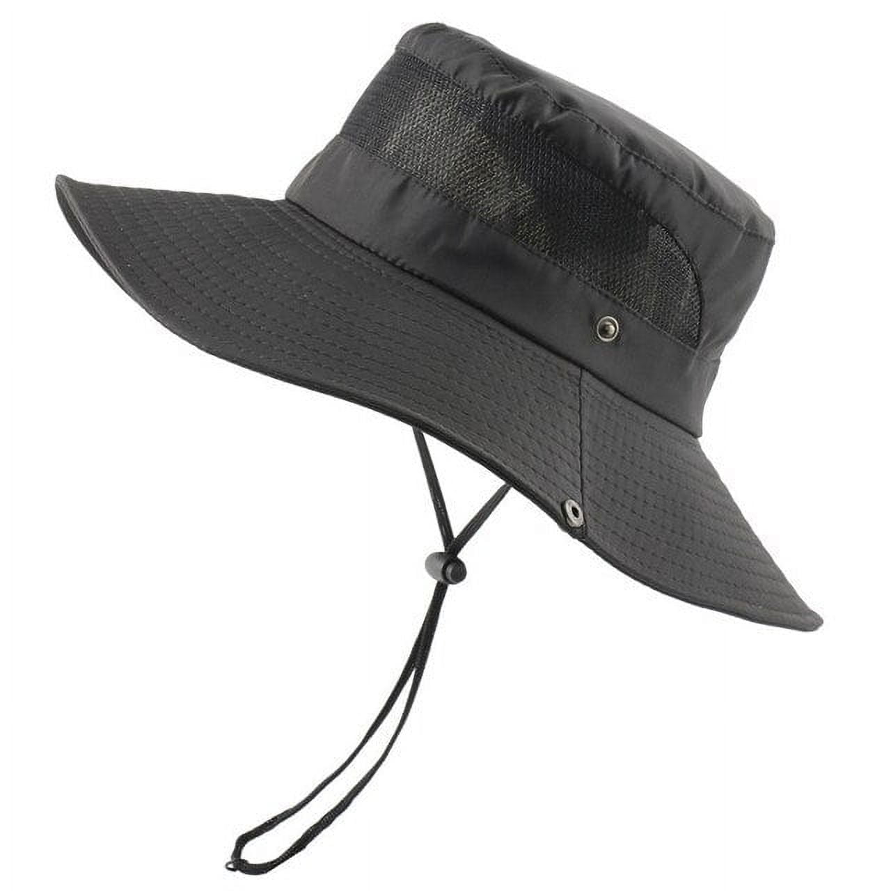 Color Panama Bucket Hat Outdoor Sun Protection Sun Hats for Men Fashion ...