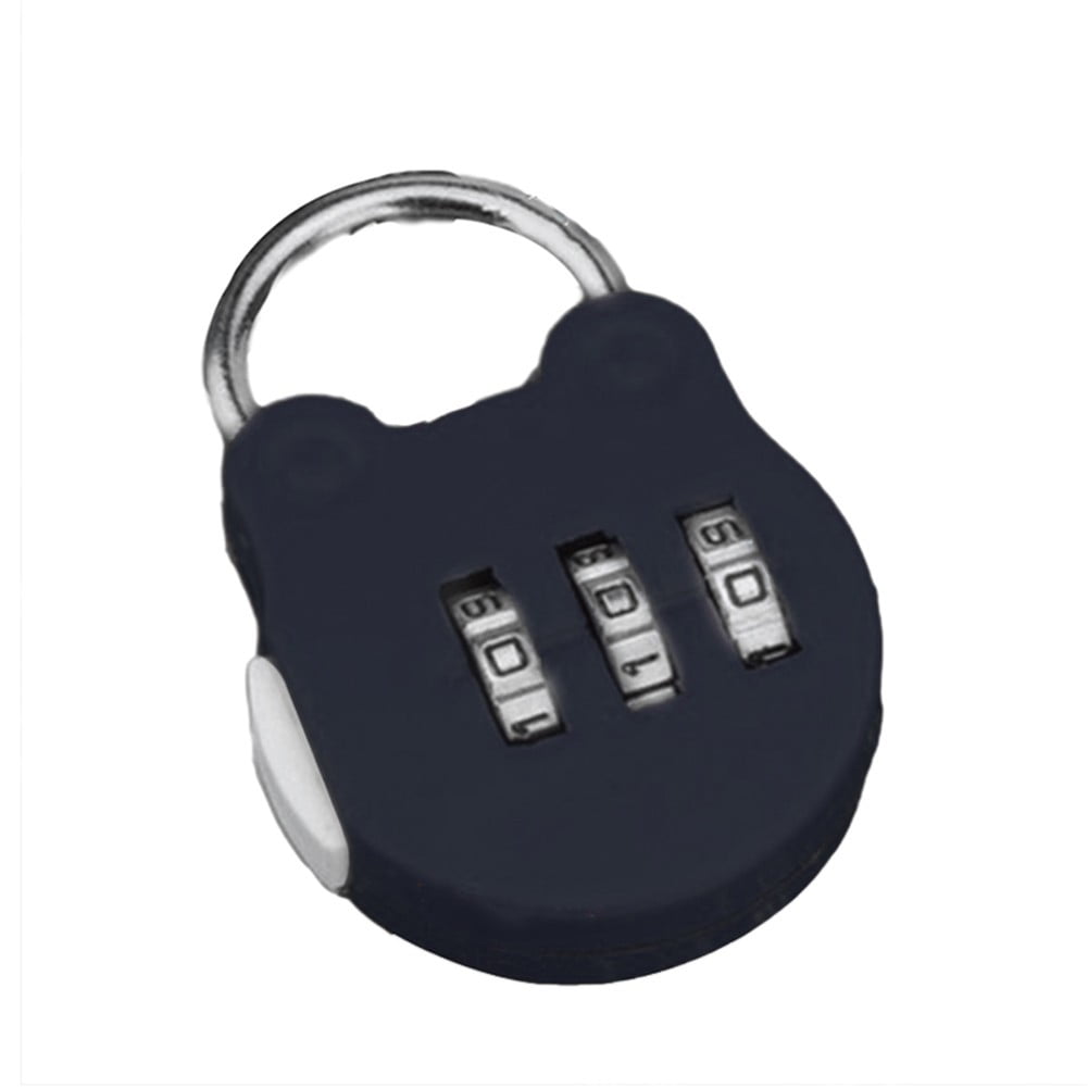 Color Password Padlock Cabinet Trolley Case Password Lock Backpack ...