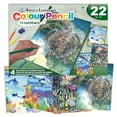 AVS-CPN201 | Colour Pencil by numbers™ 22pc 8" x 10" Sea Life 4 Project ...