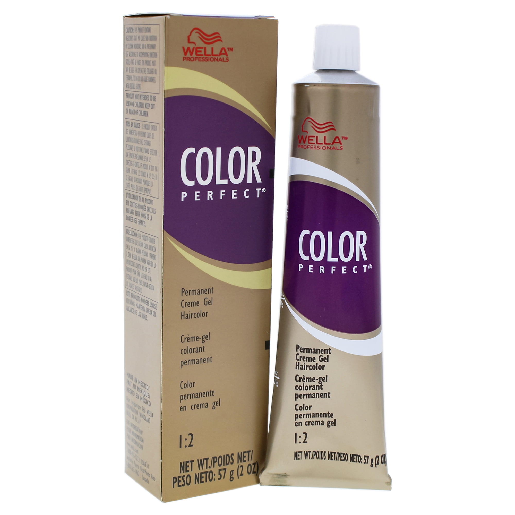 Color Perfect Permanent Creme Gel Haircolor - 6N Dark Blonde by Wella ...