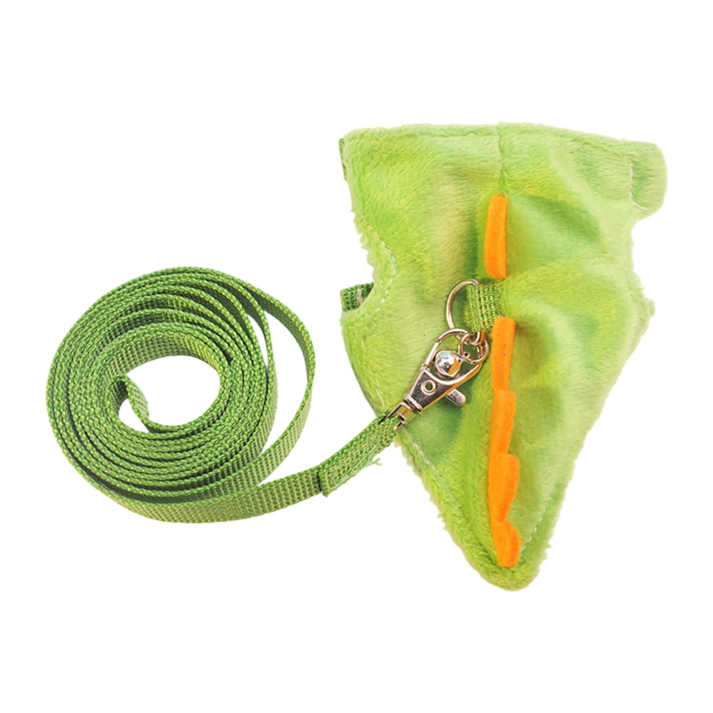 Color Pet Leash Harness Safe and Comfortable Flannel Vest For Puppies Kittens And Small Animals ...