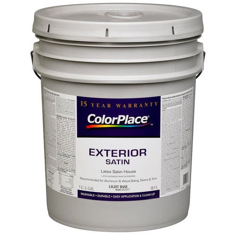 Color Place Exterior Colors ColorPlace Exterior Paint, Black, 1